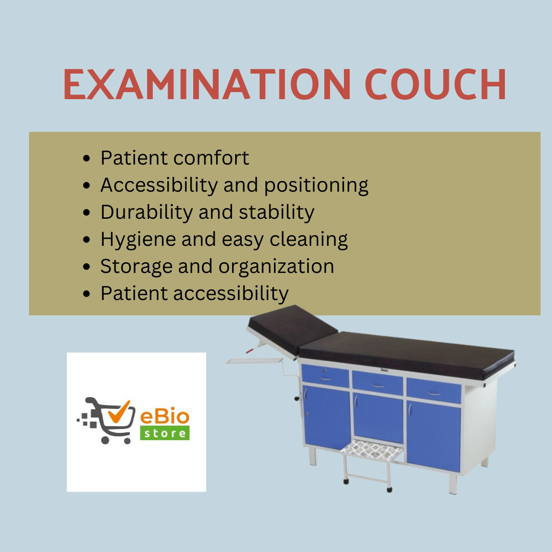 Medical Precision: Examination Couch - eBioStore Quality Couches for ...